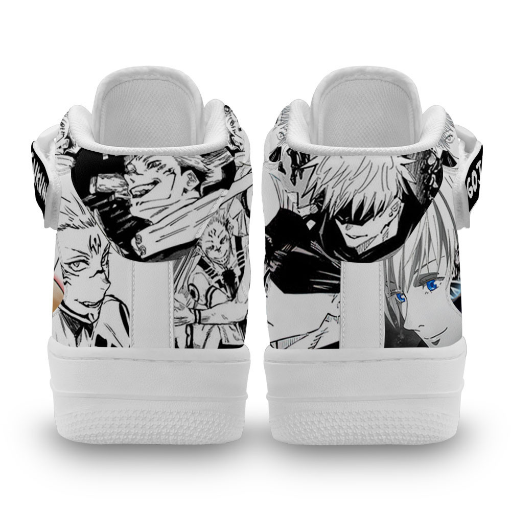 Satoru Gojo and Sukuna Air Mid Shoes TT2705 - Mirvac Goodozi
